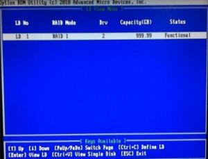 Configuring RAID on HP Proliant MicroServer – Focused IT